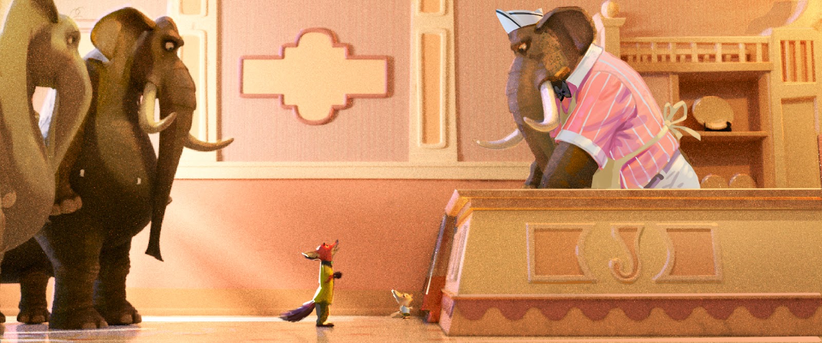 Dan Cooper's blog splotch: Zootopia Color Keys/ paintovers.....etc