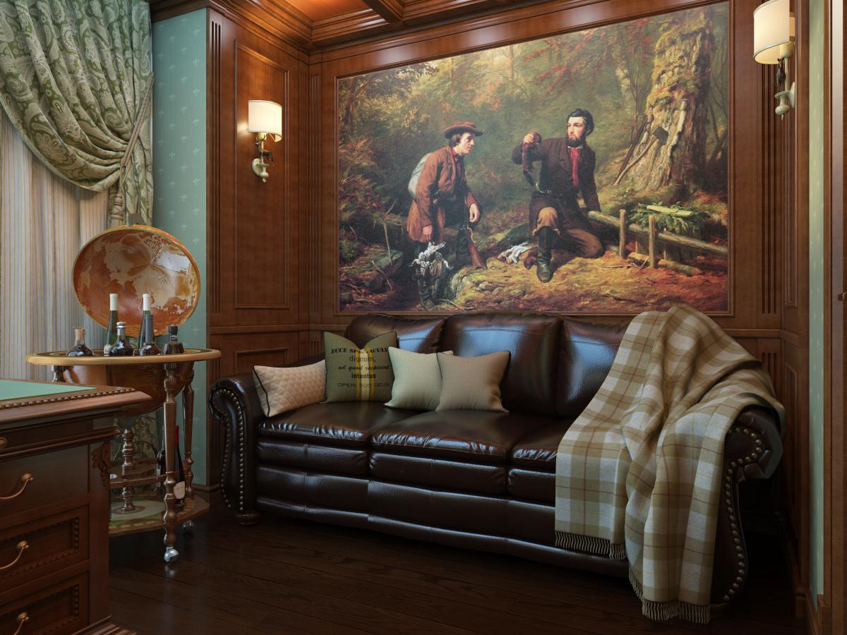 Interior design and visualization. Portfolio. Happy Irena.: Home office ...