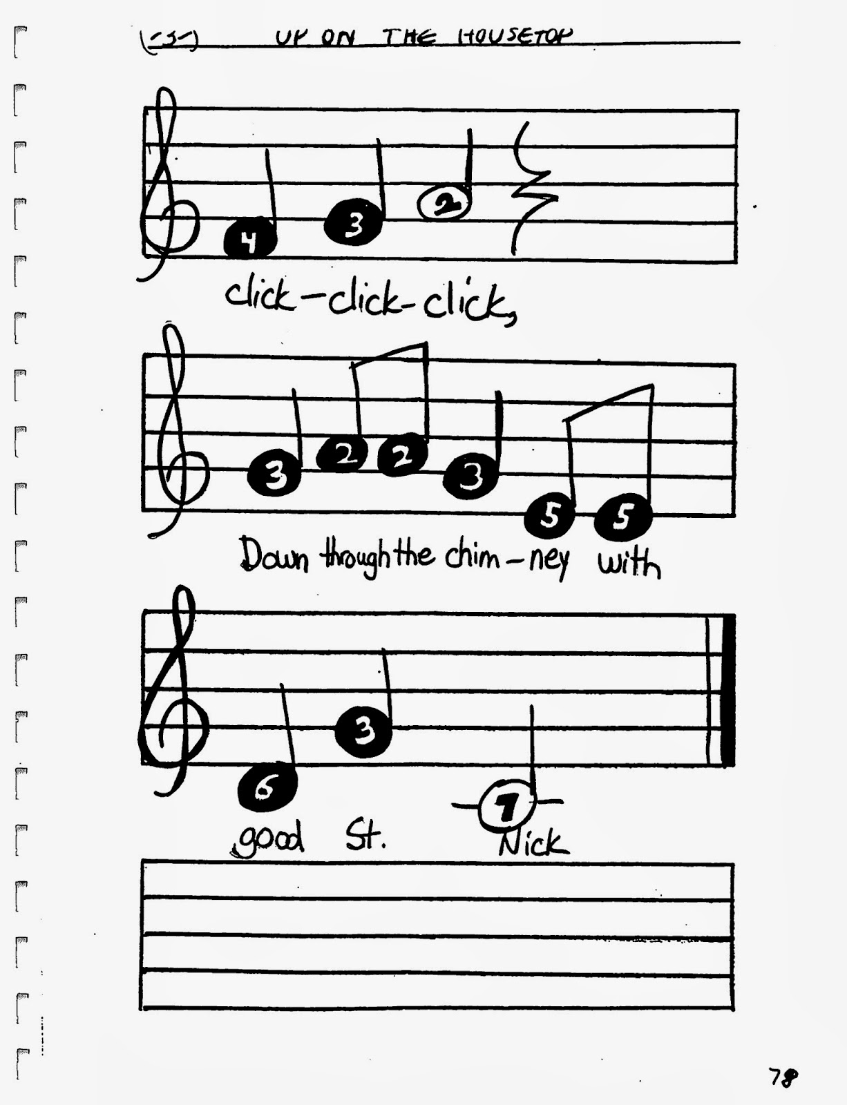 Miss Jacobson's Music: TONETTE SONG BOOK: PAGES 66-78 WINTER HOLIDAY ...