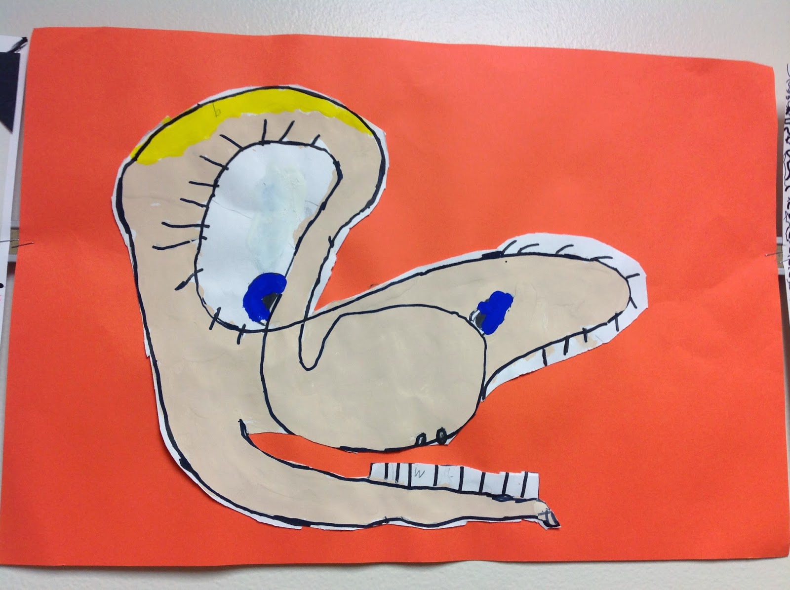 The Artsy Fartsy Art Room: Abstract Faces with 3rd Grade