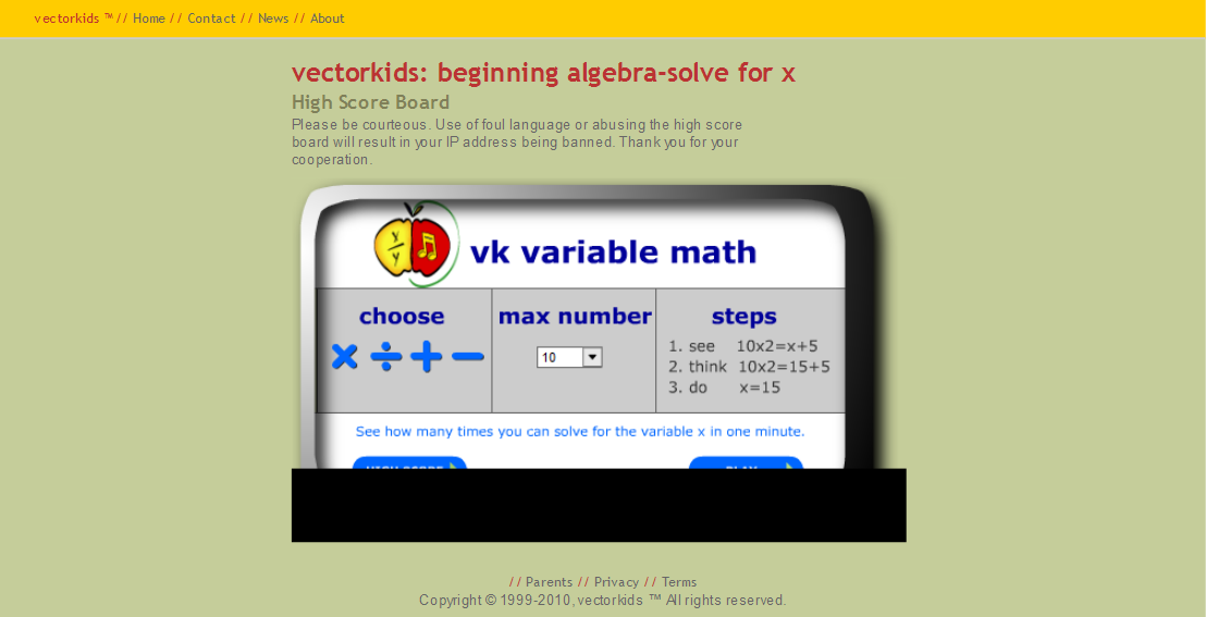 VectorKids - Interactive Math Games and Skill Builders for Kids ...