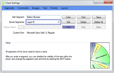 BCC » Tutorials : Segments