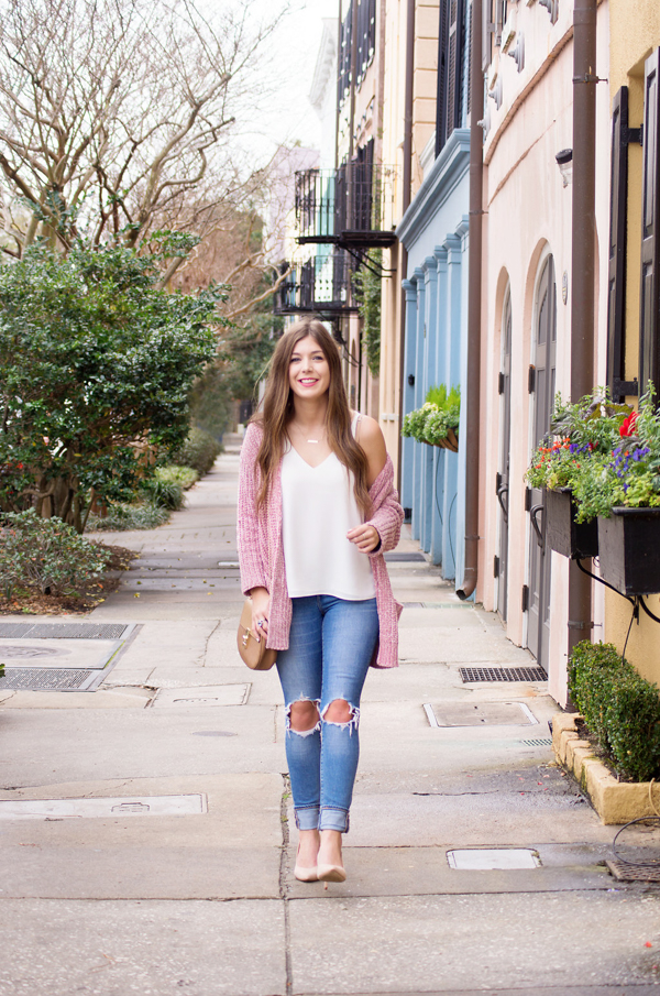 Dressing For Spring When It's Cold Outside - Chasing Cinderella
