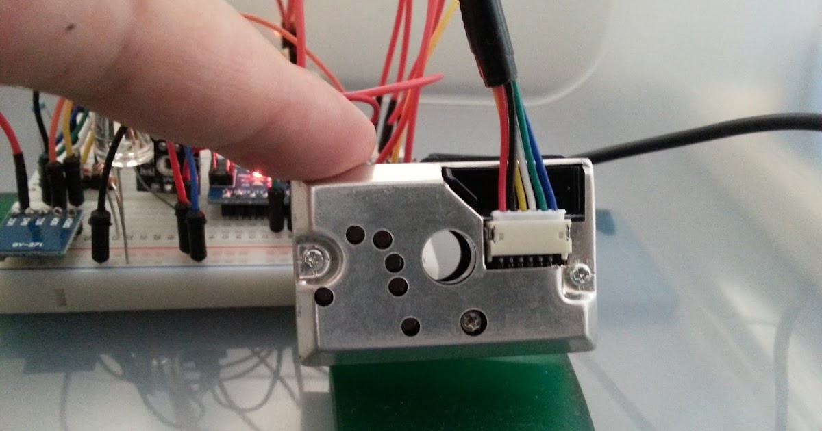 izumogeiger: arduino+Sharp GP2Y1010AU0FでPM2.5モニター