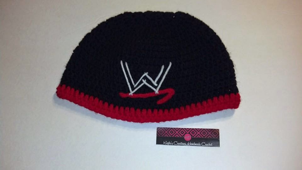 Kayla's Creations Handmade Crochet: WWE BEANIE
