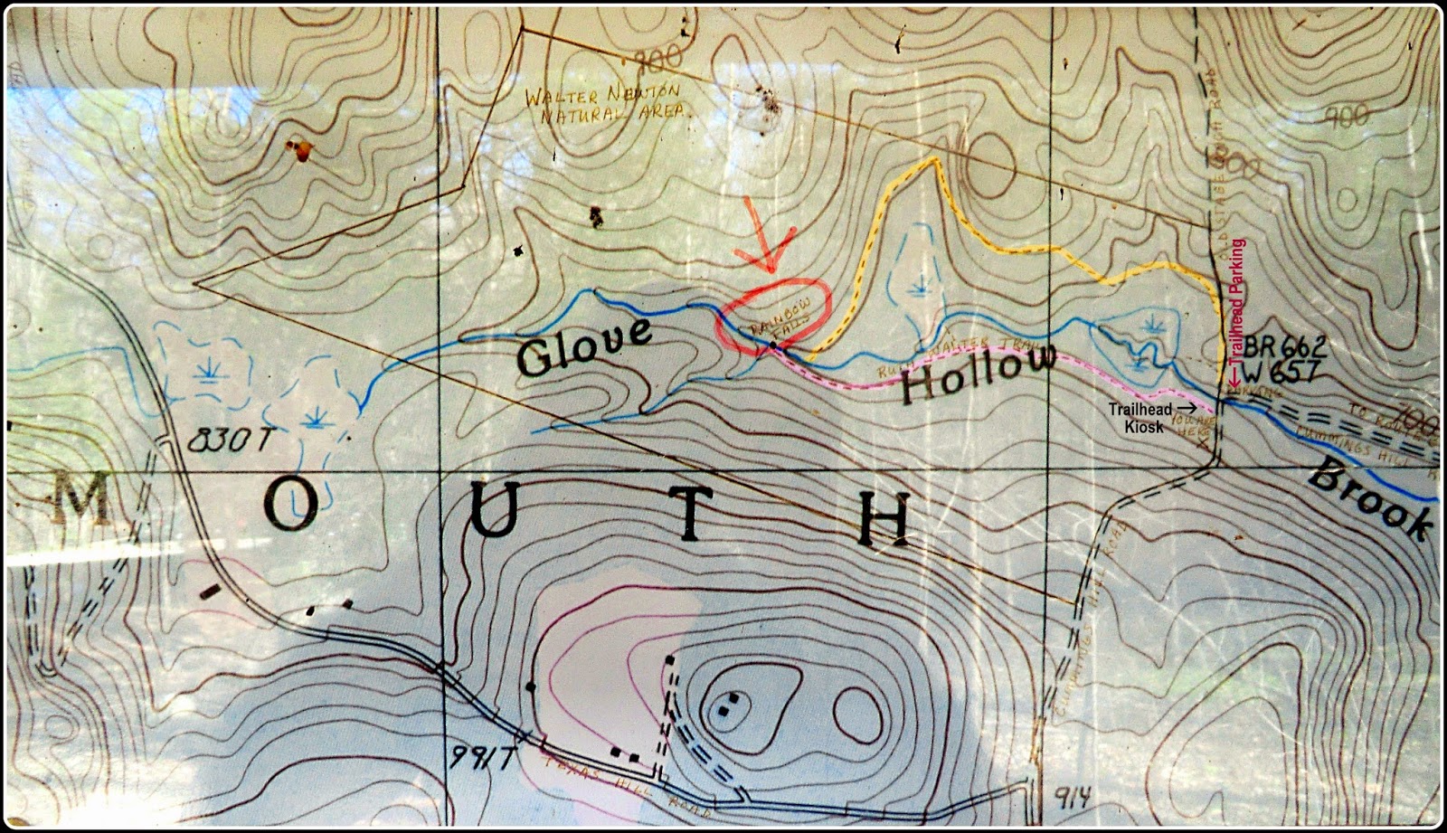 1HappyHiker: A Trek to Plymouth Mountain and to Nearby Rainbow Falls (NH)