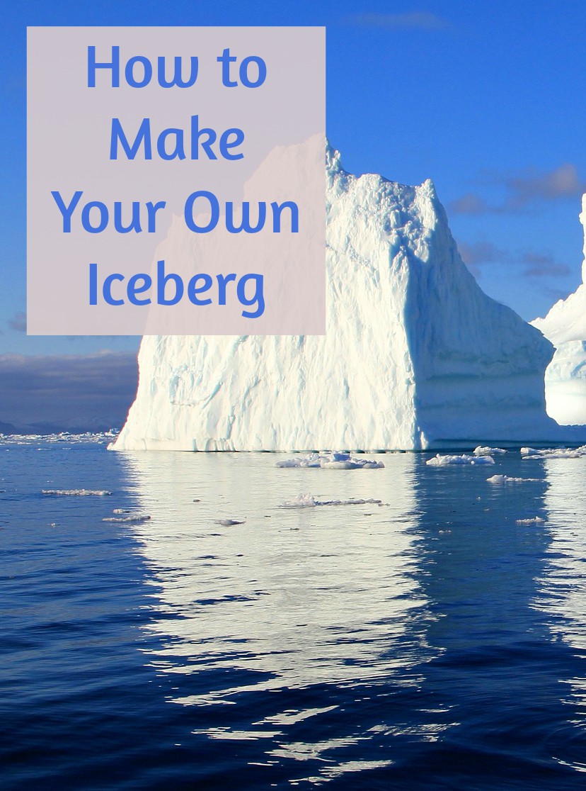 100 Days of Science #17-- We Made an Iceberg!