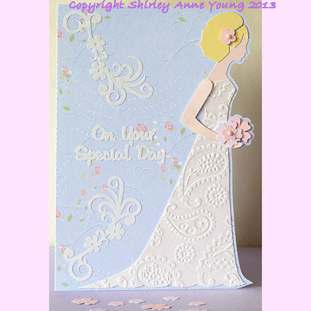 Shirley's Cards: Bride Card