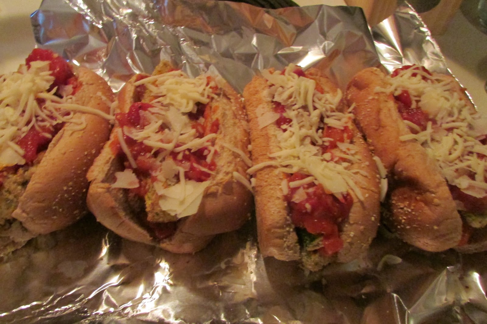 Foodie Mom: Zucchini Parmesan Subs