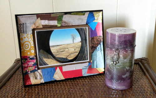 DIY Collage Photo Frame Tutorial by My Life In Lavender - Unblushing