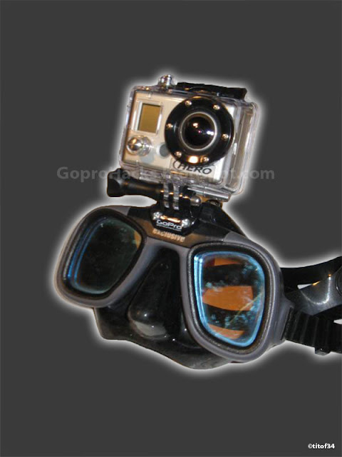 GoPro HD Cameras Hacks et astuces: Plongée : Monter sa GoPro sur son masque