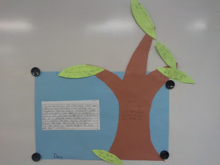 Teaching star students: Our Tree Name Steve - Main Idea