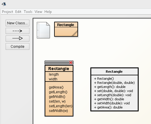 intro2CS-Java: UML in BlueJ and Eclipse