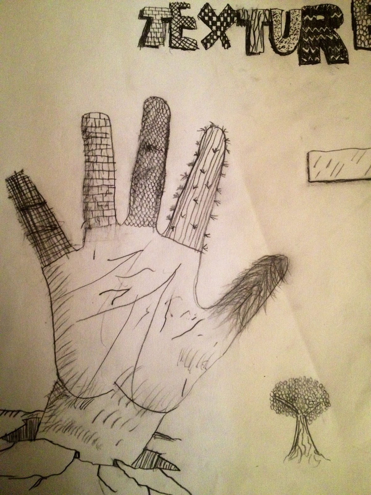 ART with Mrs. Garrett!: Texture Hands with Ms. Jessica