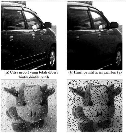 pengolahan citra dan suara: Ketetanggaan Piksel pada Filter