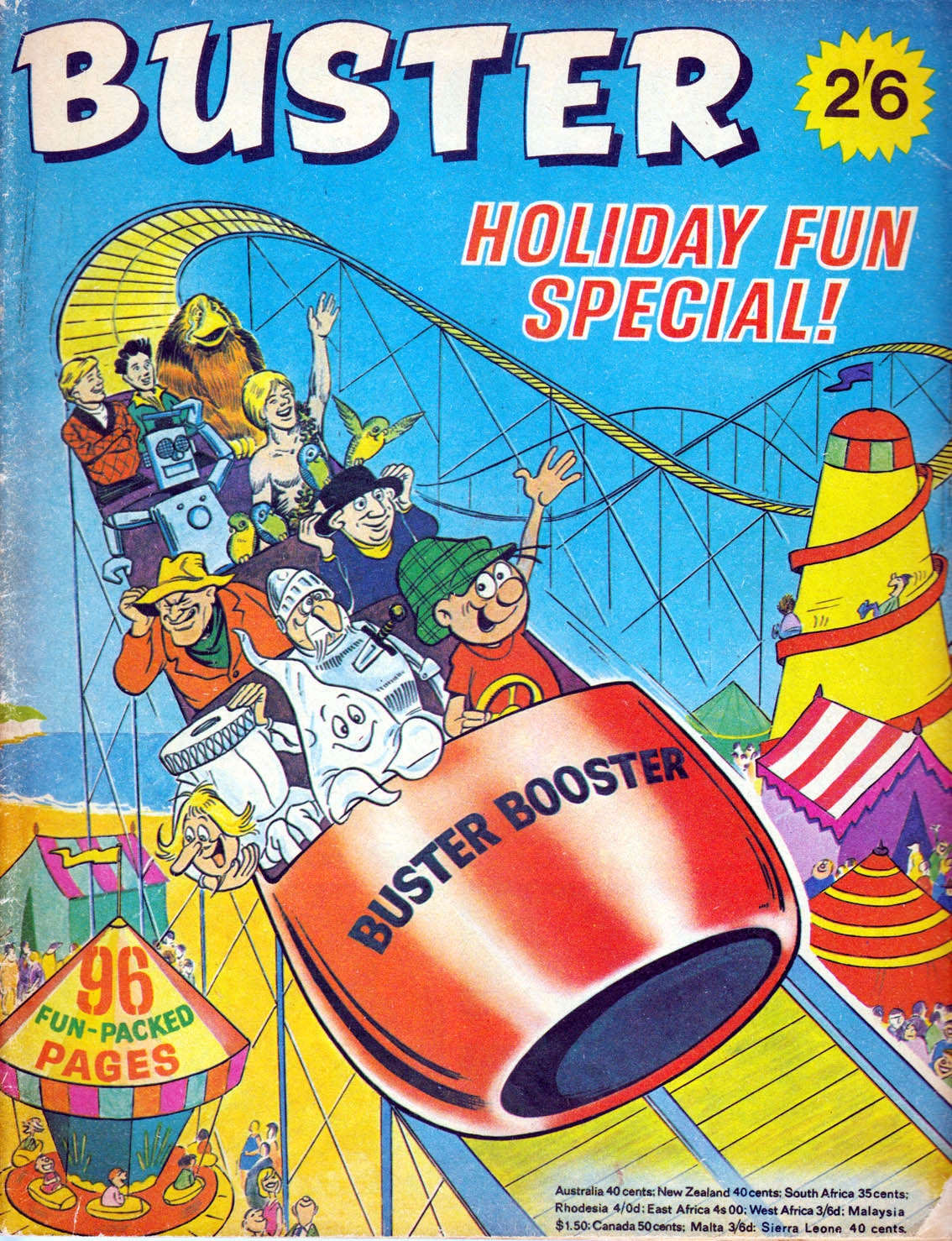 BLIMEY! The Blog of British Comics: BUSTER HOLIDAY FUN SPECIAL (1969)