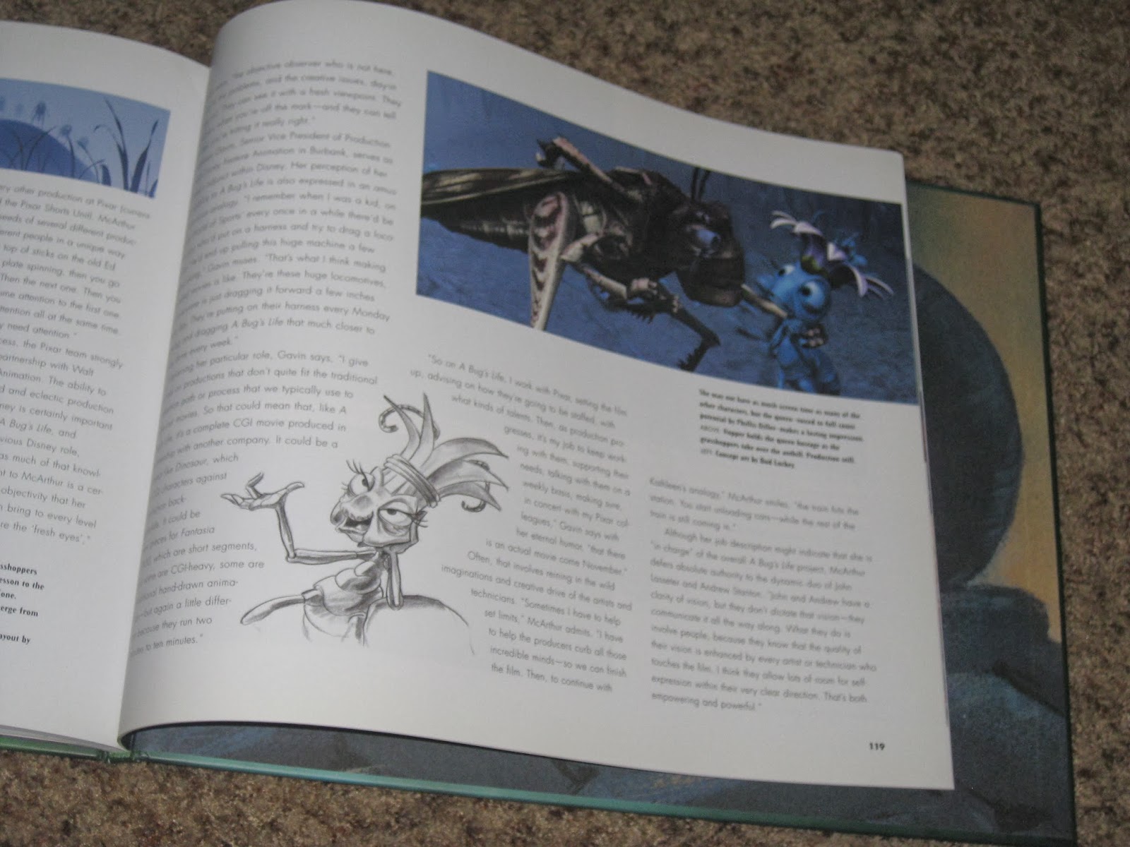 Dan the Pixar Fan: A Bug's Life: Art and Making of Book