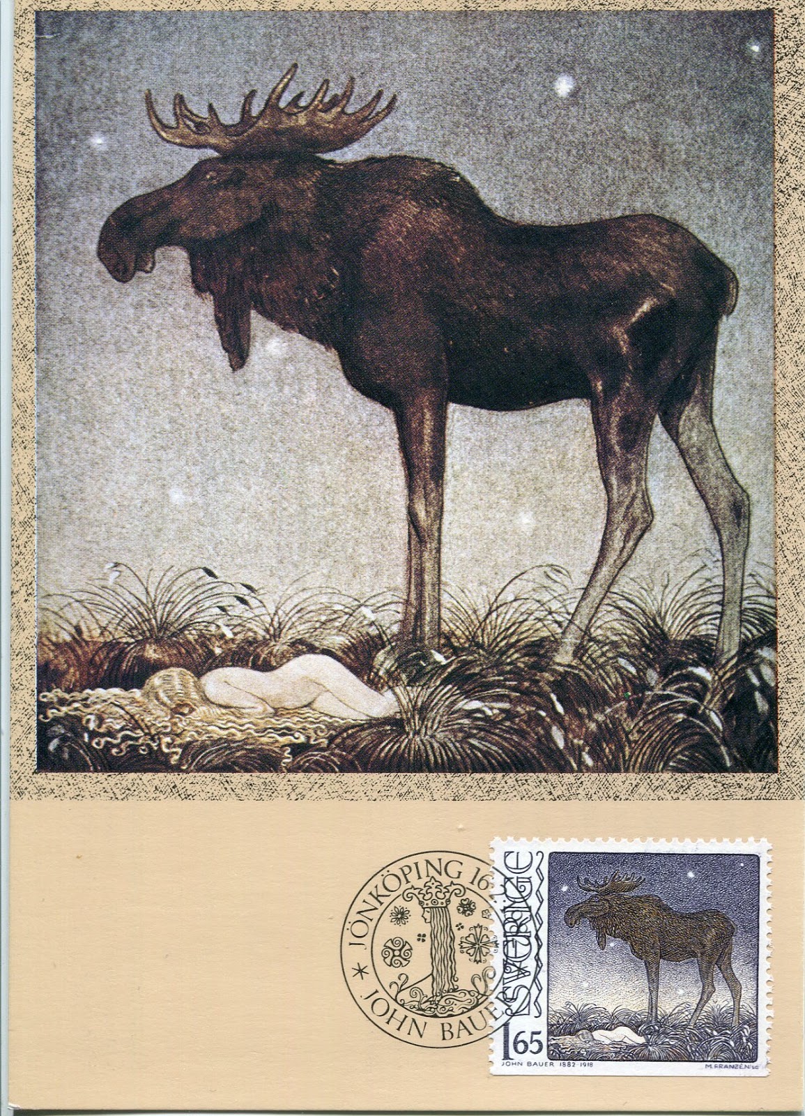 The Postal Picture: Mythical Moose