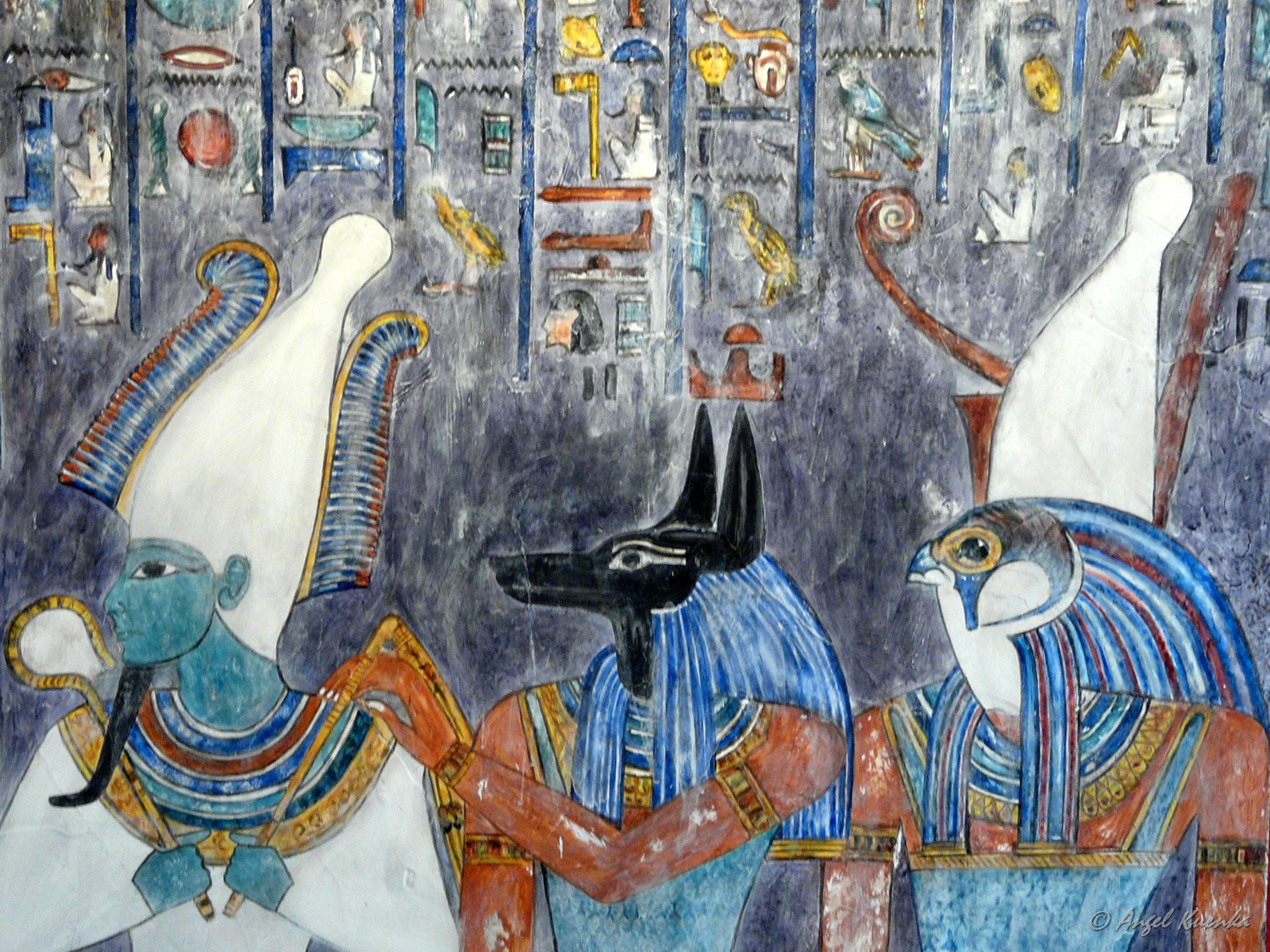 KEMET-Exposición___"Mil Millas Nilo Arriba": Osiris,Anubis y Horus ...