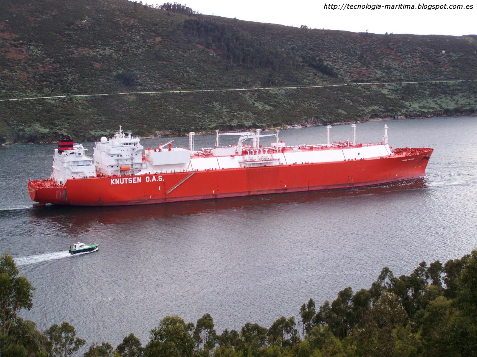 Visiones de Ferrolterra: Fotos de buques LNG en la Ría de Ferrol