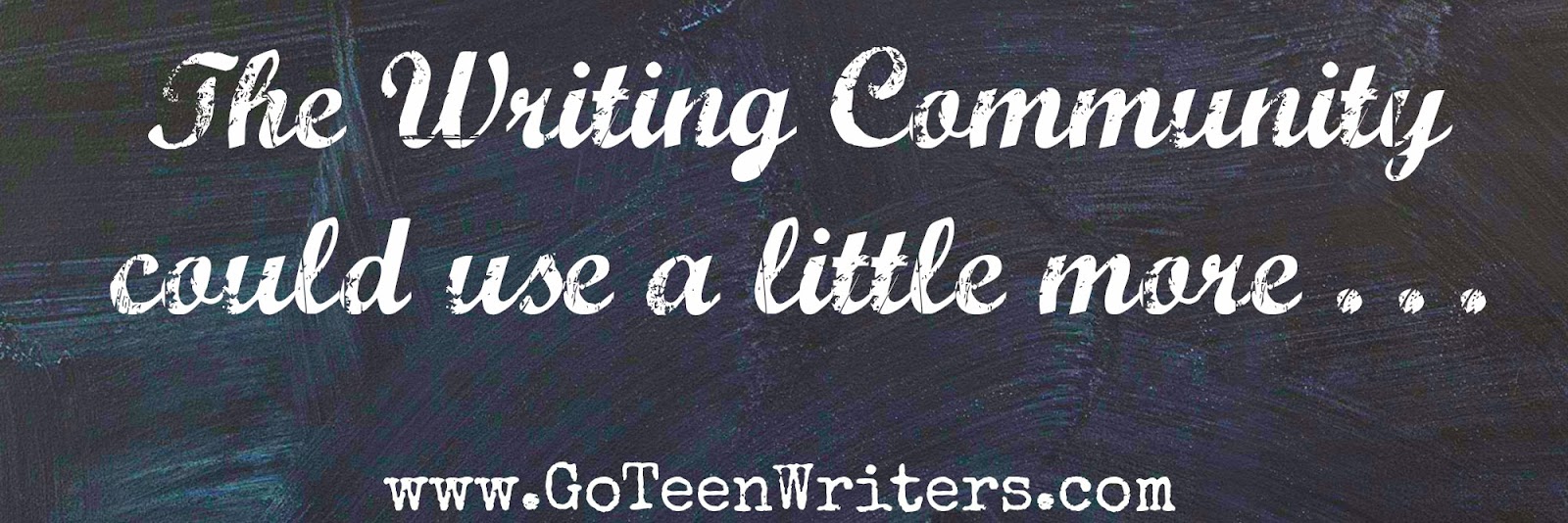 The Writing Community | Go Teen Writers