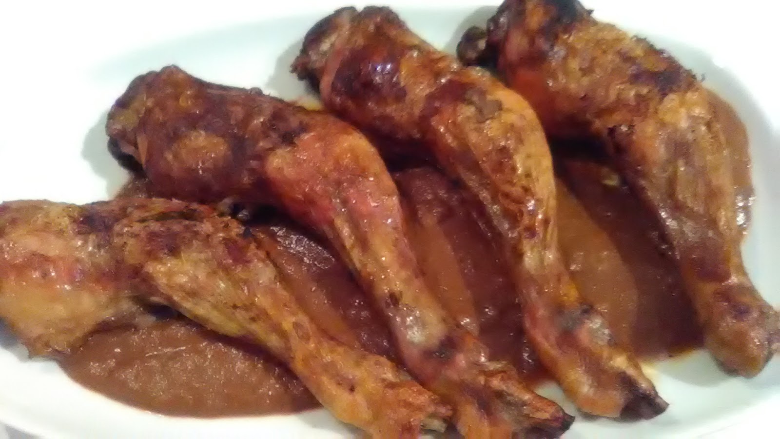 Pollo al chocolate - Vino y Miel