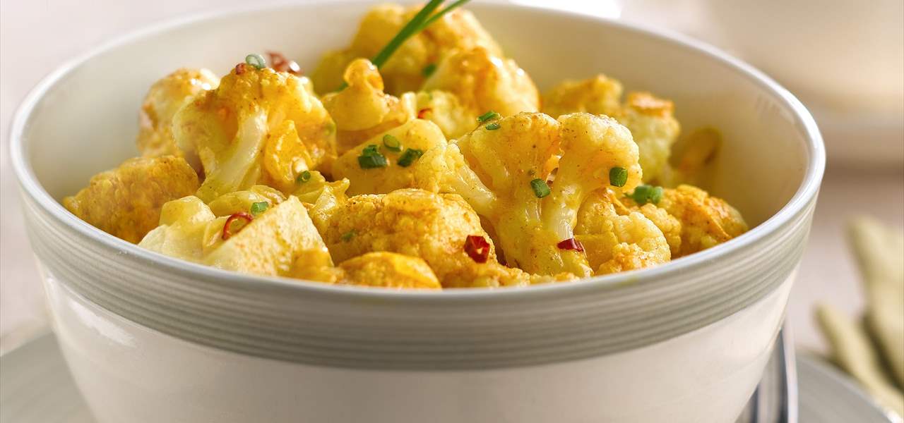 Alta Cocina Nutritiva: POLLO AL CURRY CON COLIFLOR