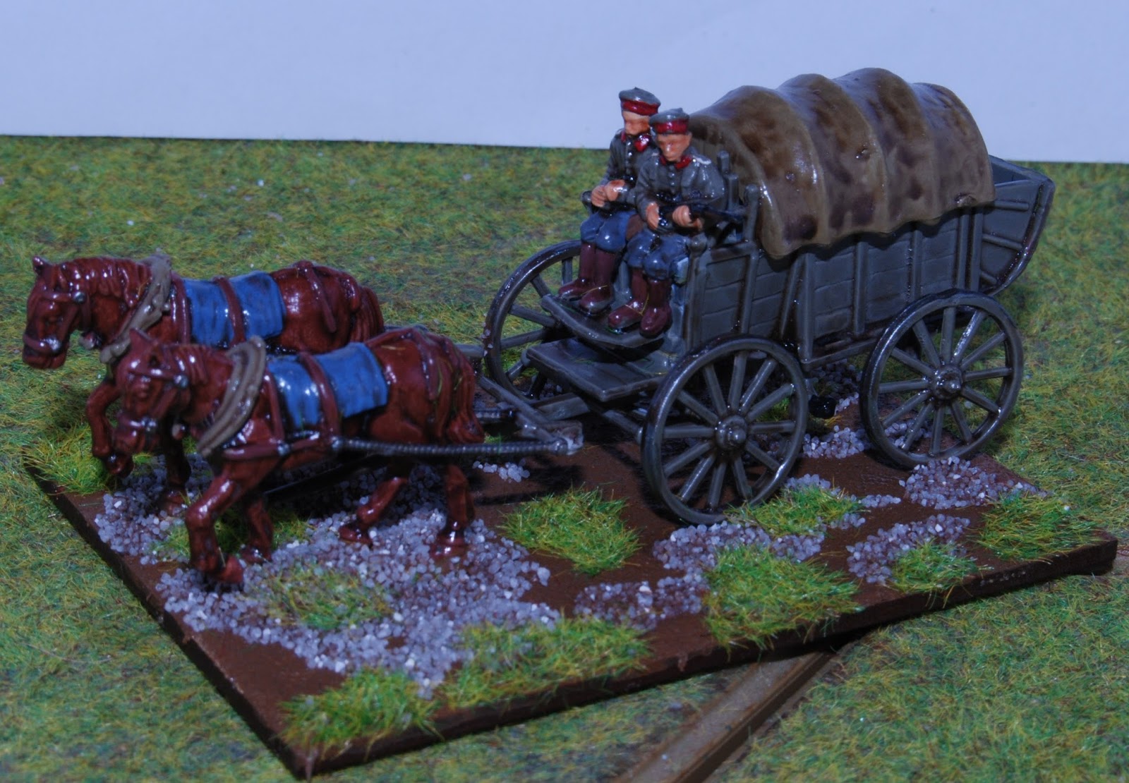 sediment's wargame blog: 20mm WW1 German Field Service Wagon