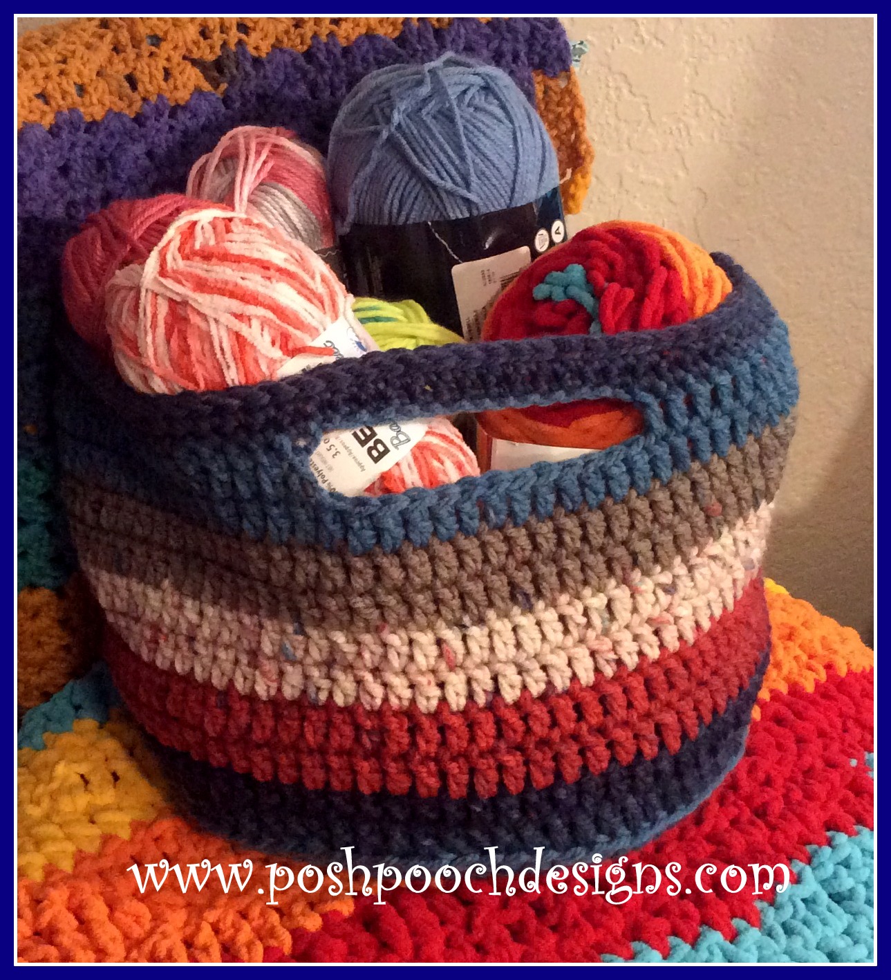 Posh Pooch Designs : BIG Spunky Chunky Basket | Posh Pooch Designs