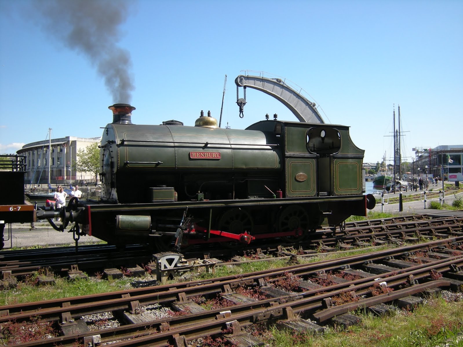 the rail thing: Bristol Harbour Railway and Henbury in 2009