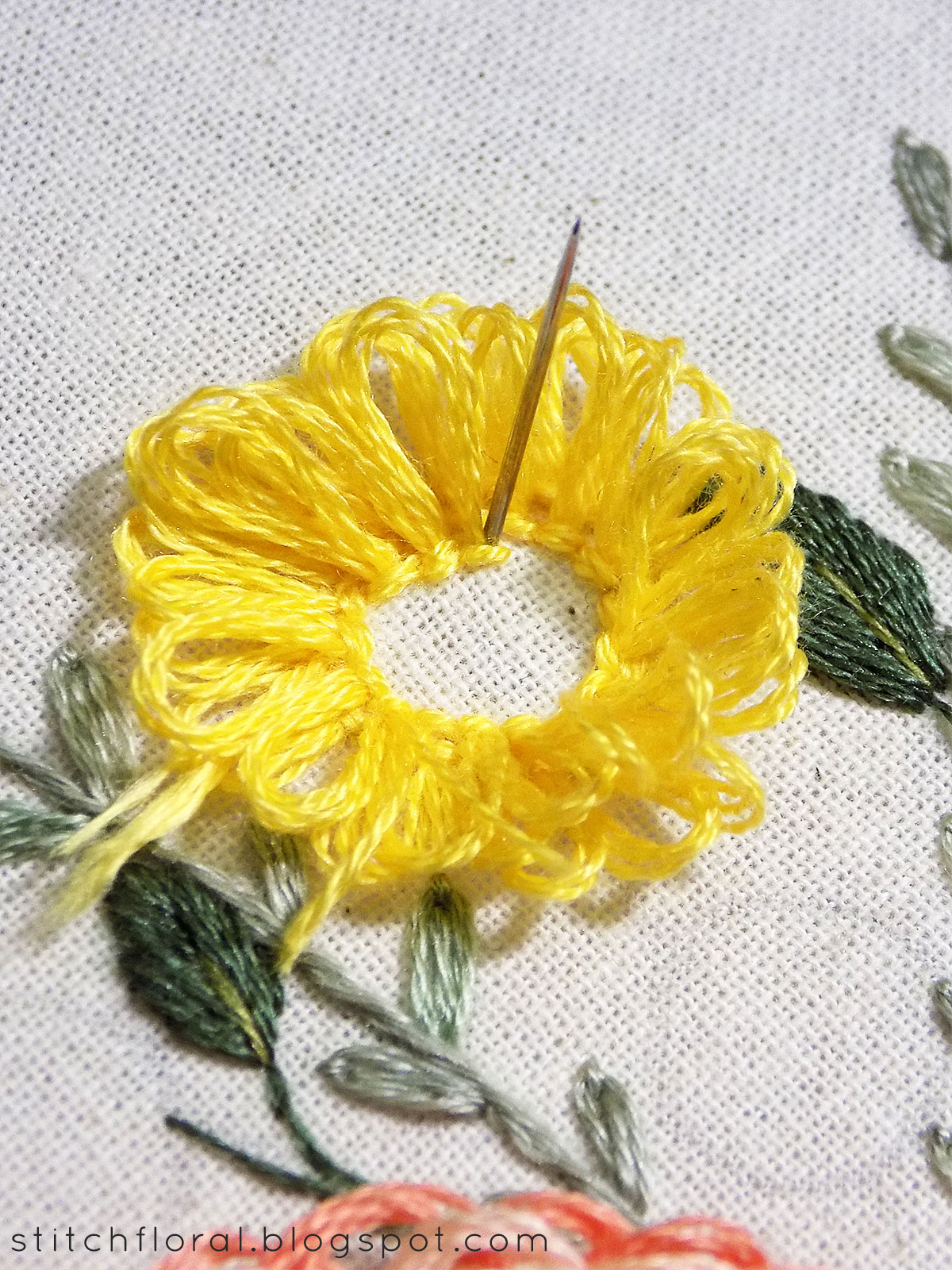 Flower Bouquet, Part 2 (and a short break notice) - Stitch Floral