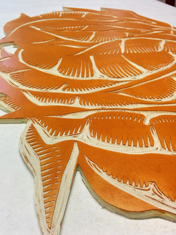 Nessy Designs: Bundleflower Linocut - Colors 1 & 2