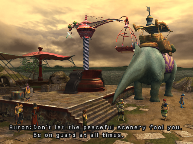 Let's Play Final Fantasy X: Part 11: Rides ze Shoopuf!!
