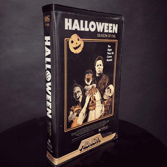The Horrors of Halloween: Custom HALLOWEEN VHS COVERS from INSTAGRAM