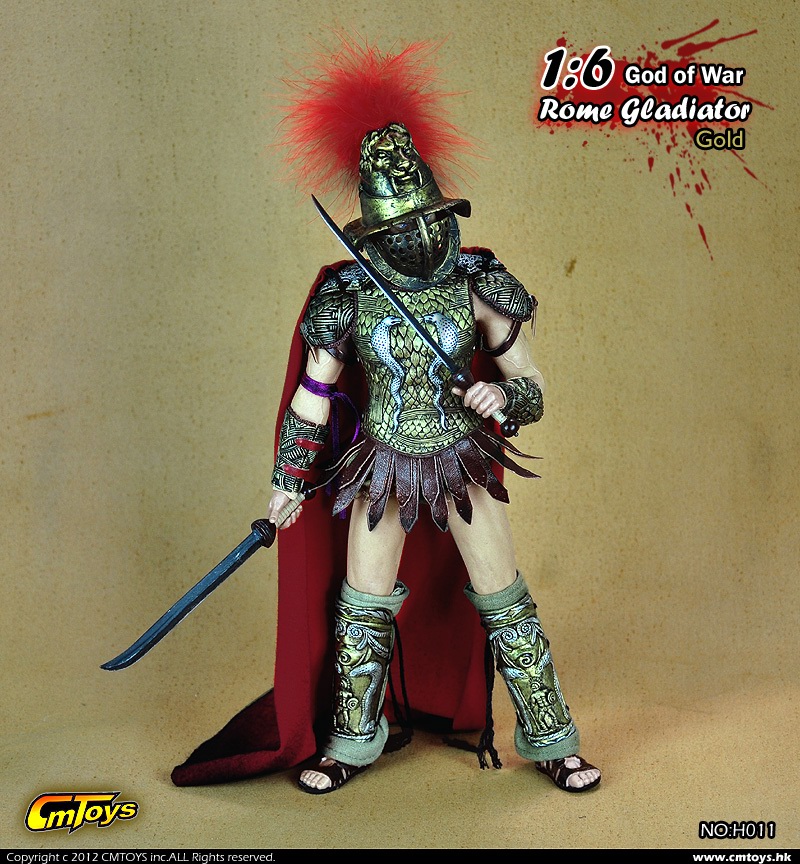 toyhaven: Incoming: CM Toys 1:6th scale Rome Gladiator Warlord Edition ...