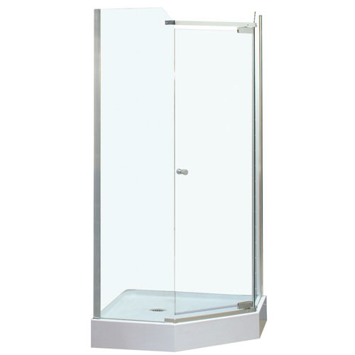 Neo Angle Shower - Glass Floors New York