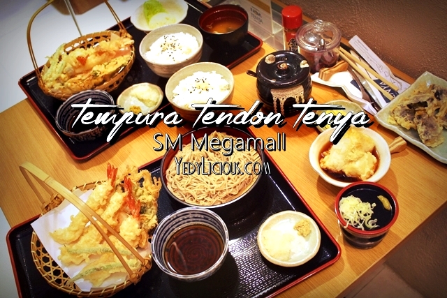 Tempura Tendon Tenya Philippines | YedyLicious Manila Food Blog in the ...