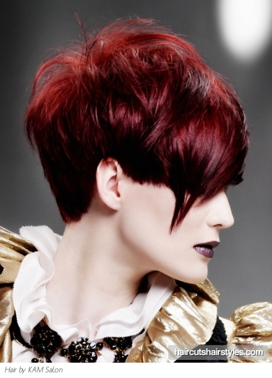 HAIR INK.: SHORT RED HAIR