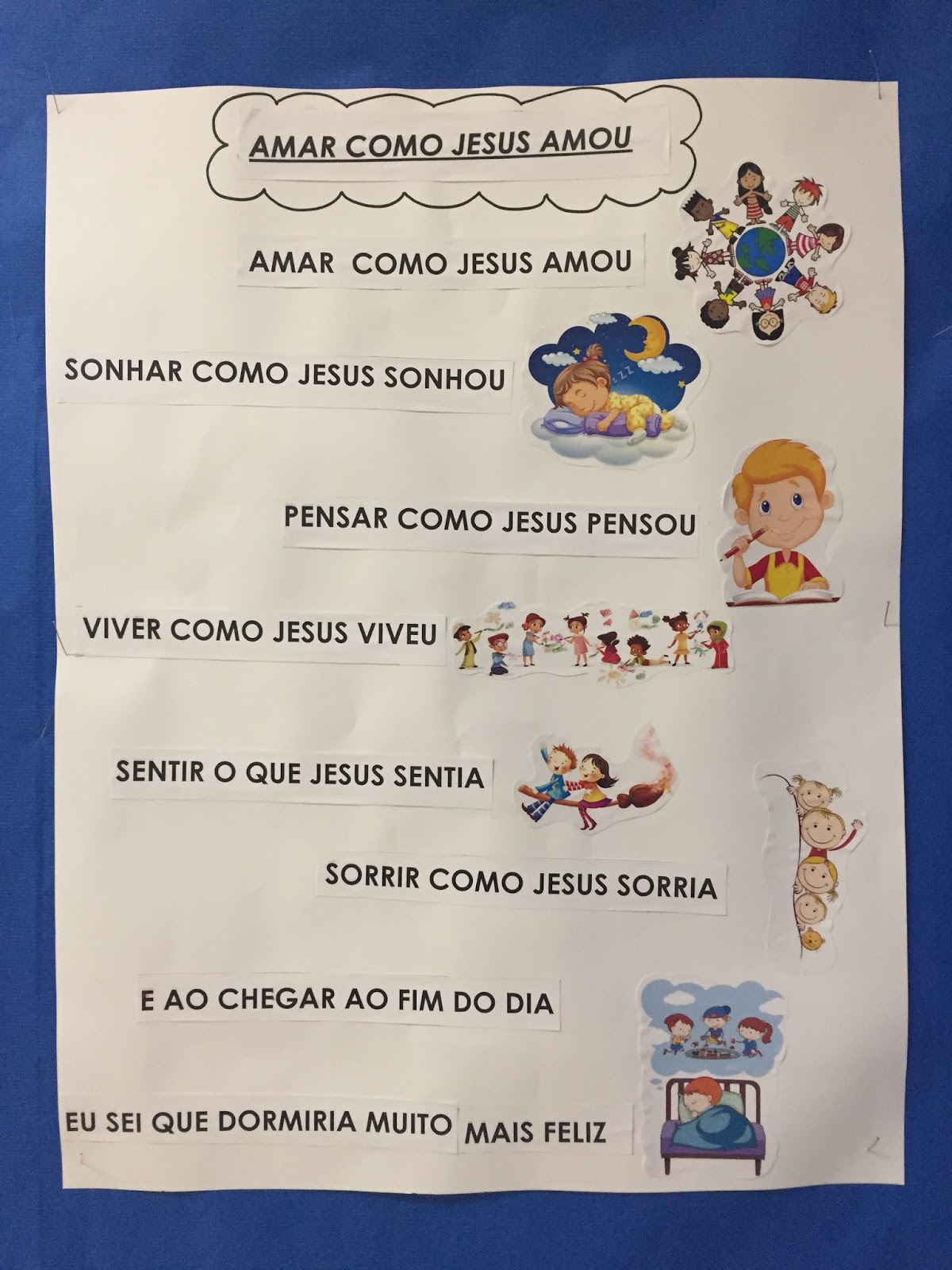 Amar Como Jesus Amou Infantil - RETOEDU Amar Como Jesus Amou Infantil - RETOEDU
