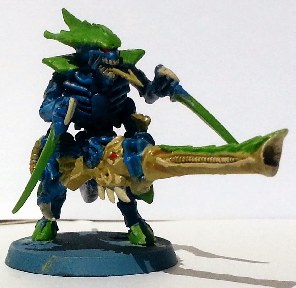 40K For the Win: WIP: Warrior with Barbed Strangler