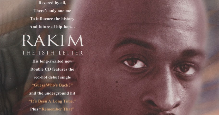 HipHop-TheGoldenEra: Album Review : Rakim - The 18th Letter - 1998