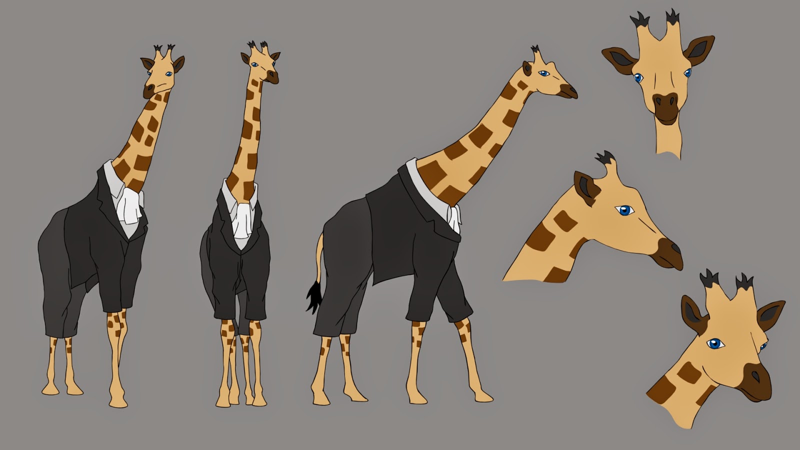 Imogen Serret: Dapper meerkats and spiffing giraffes