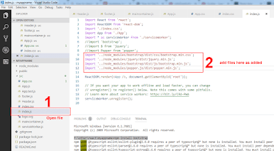 How to install bootstrap in react? - Online Tutorial For JavaScript ...