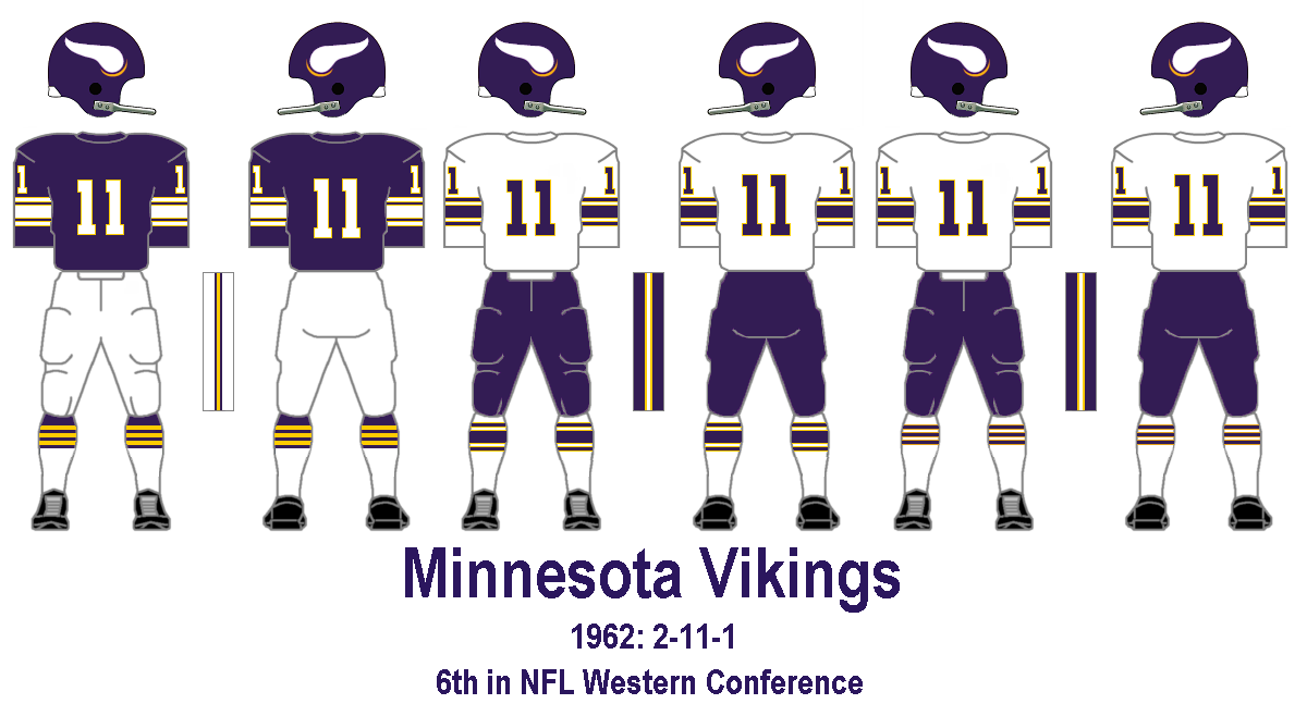 Bill's Update Blog: 1962 Minnesota Vikings