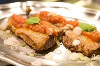 Cuisine Pratique: Heilbot met rode saus