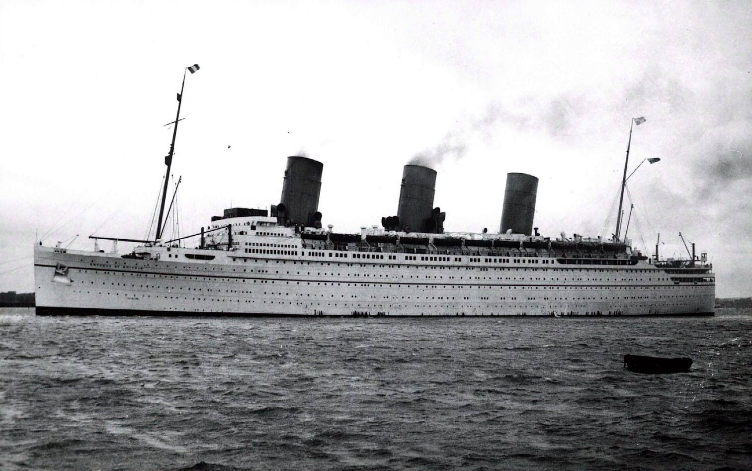 Starting rms EMPRESS OF BRITAIN from cold