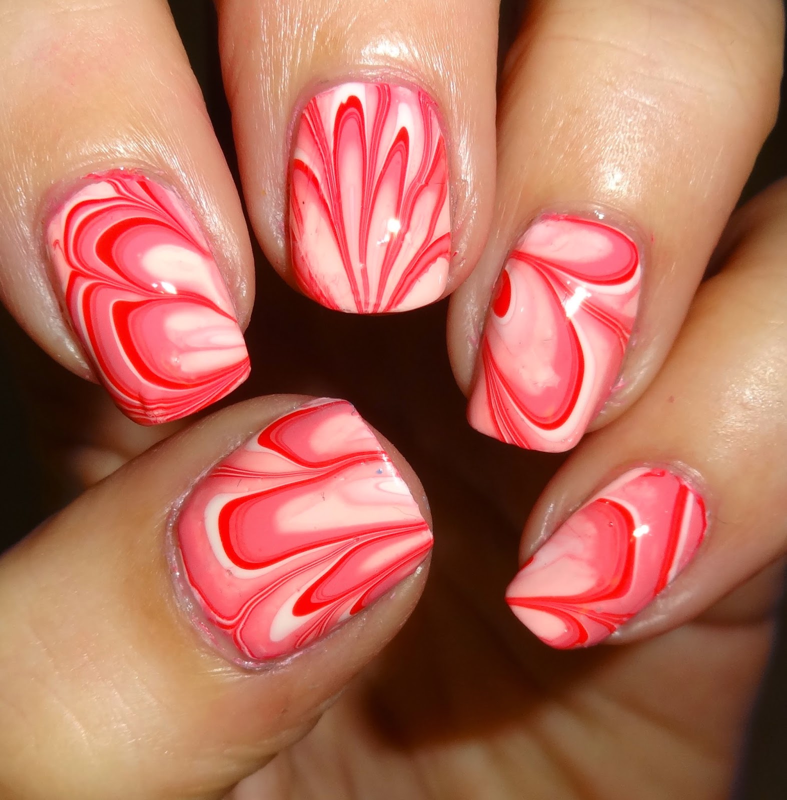 Wendy's Delights: No Dip Pink Water Marbling