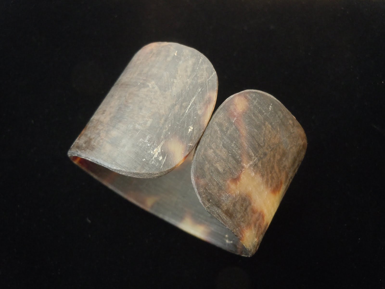 VirgoTraders Jewelry Blog: Wide Tortoise Shell Cuff Bracelet