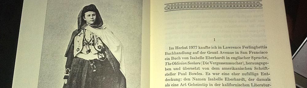 Le monde de Kitchi: Great Women # 51: Isabelle Eberhardt