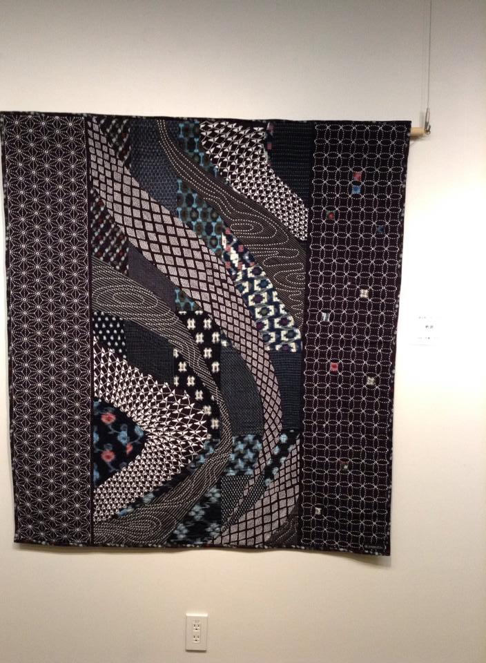 sashiko and other stitching: Yuza Sashiko quilts in Tokyo